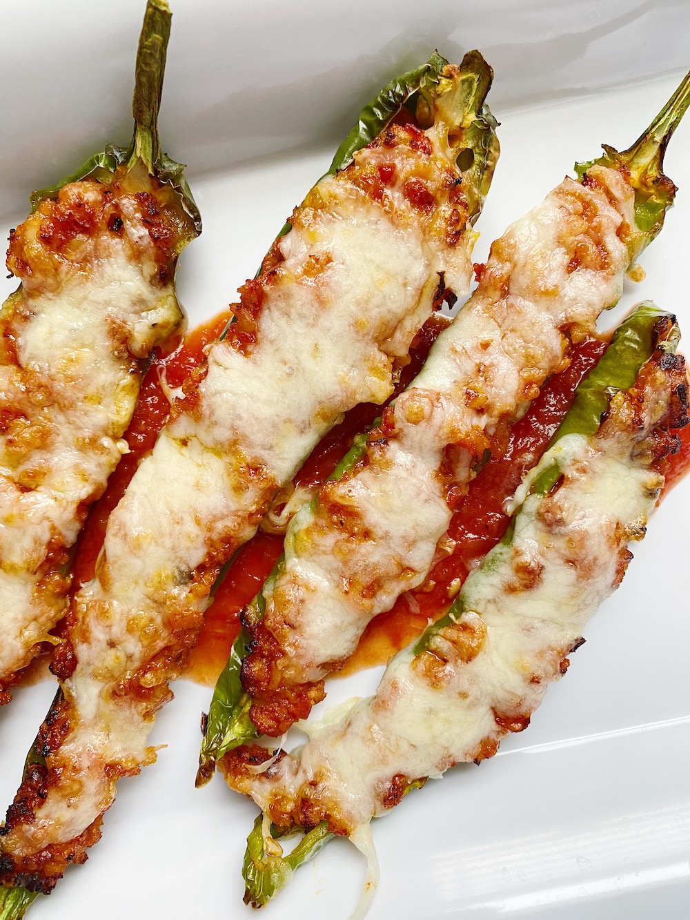 Italian-Style Stuffed Long Hots – FIVE INGREDIENT FEAST