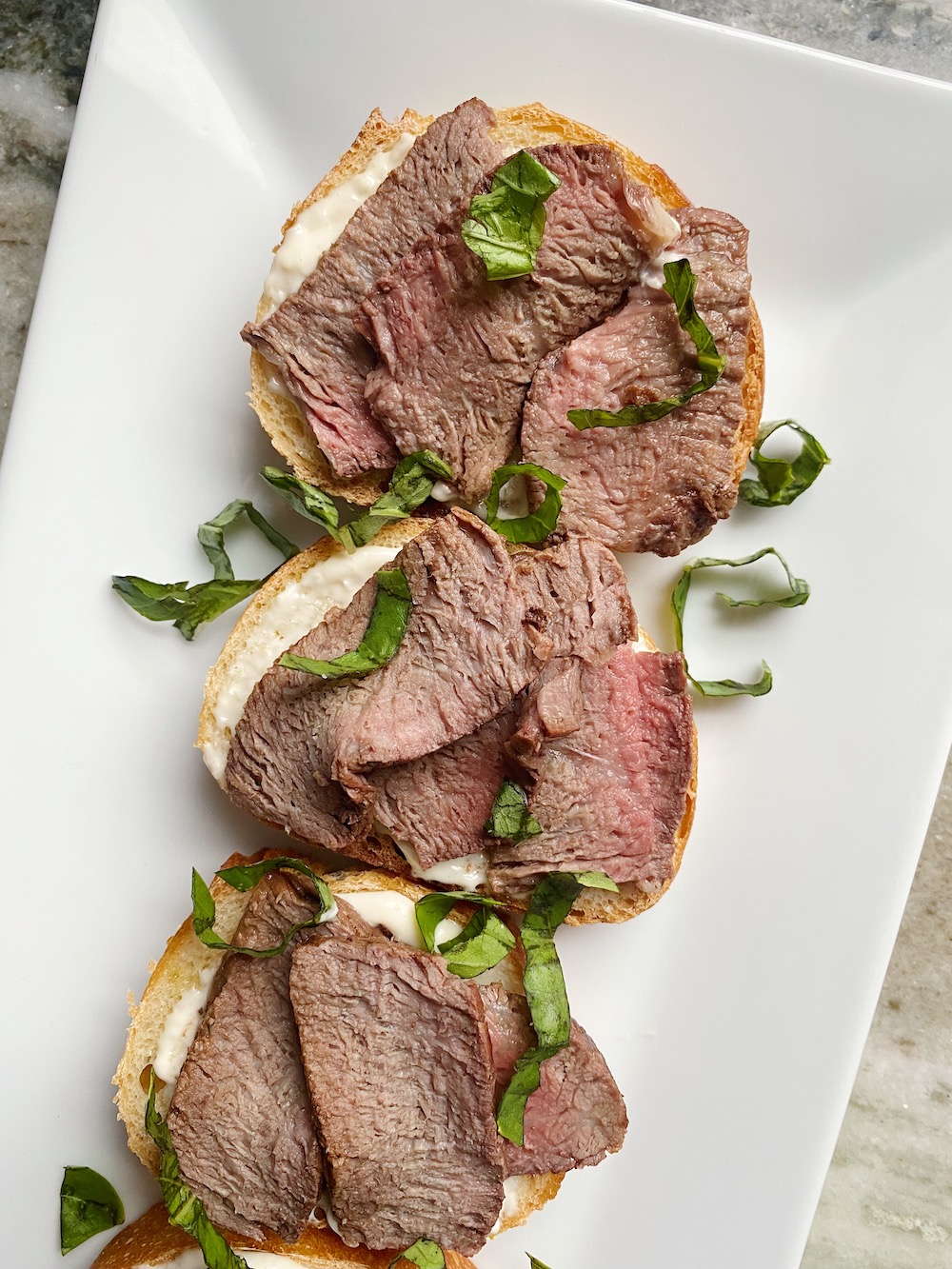 Filet Mignon Crostini – FIVE INGREDIENT FEAST