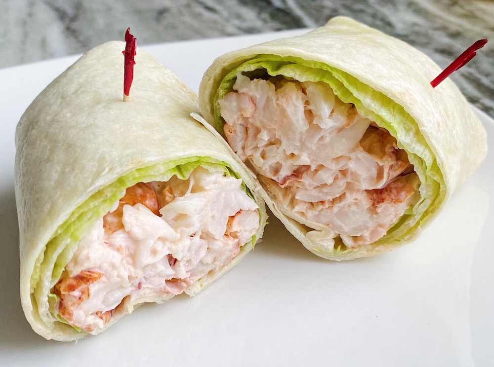 Lobster Salad Wrap – FIVE INGREDIENT FEAST